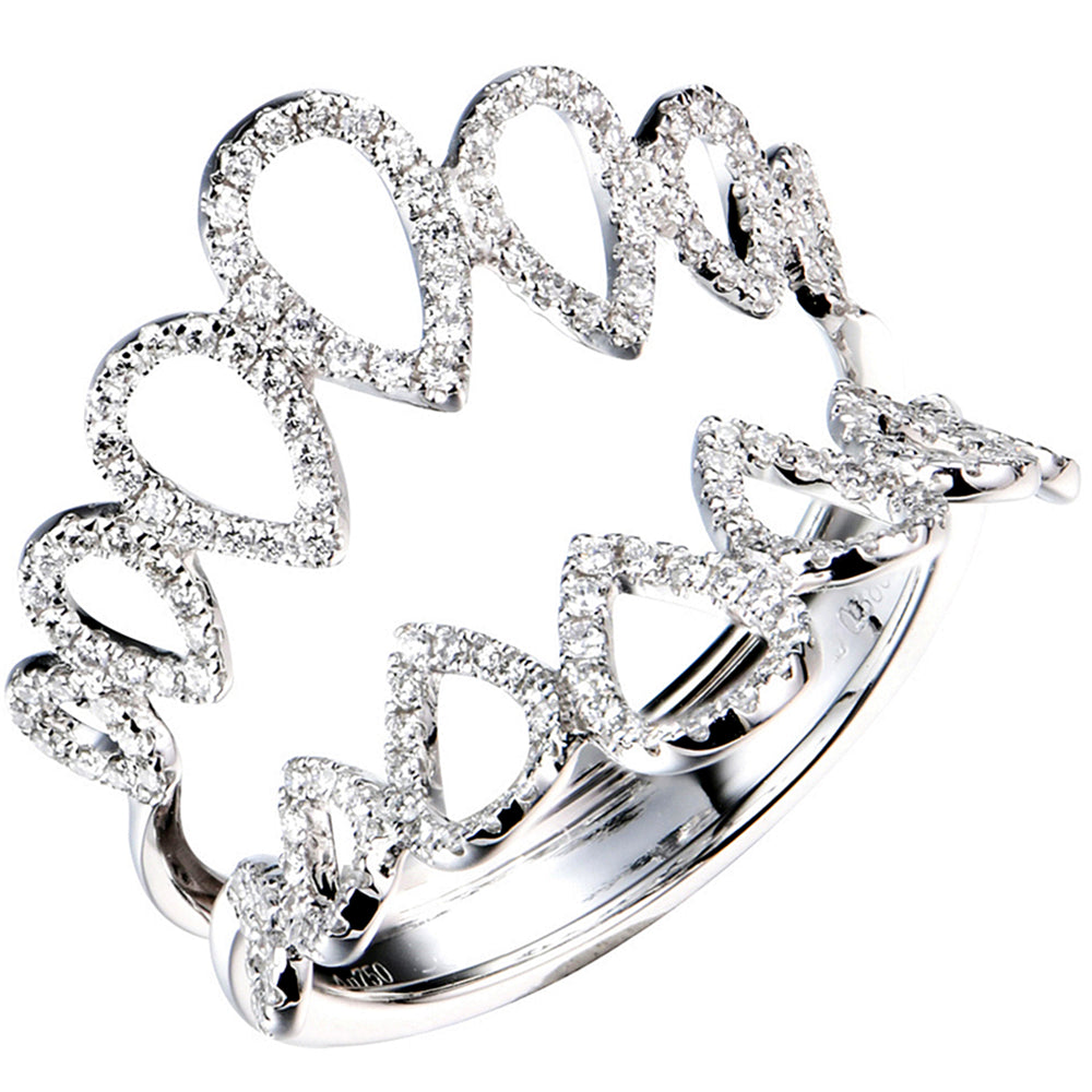 Diamond Enhancer Guard Wrap Insert Ring | HX Jewelry